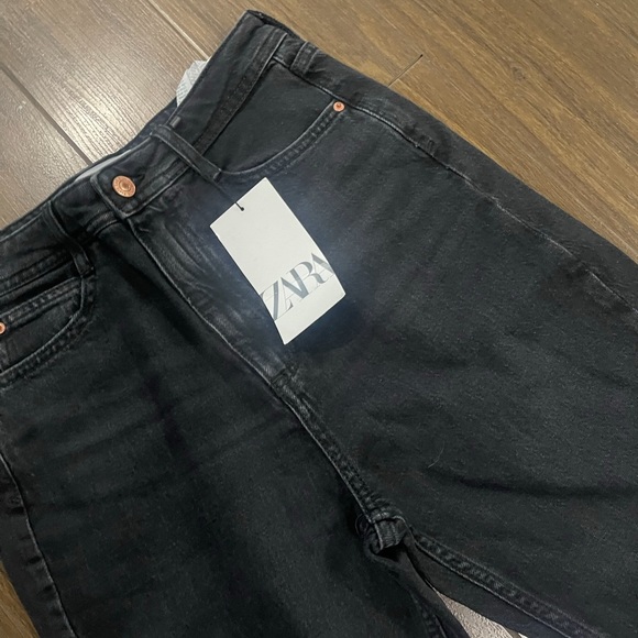 Zara | Jeans | Zara Split High Waisted Jeans | Poshmark